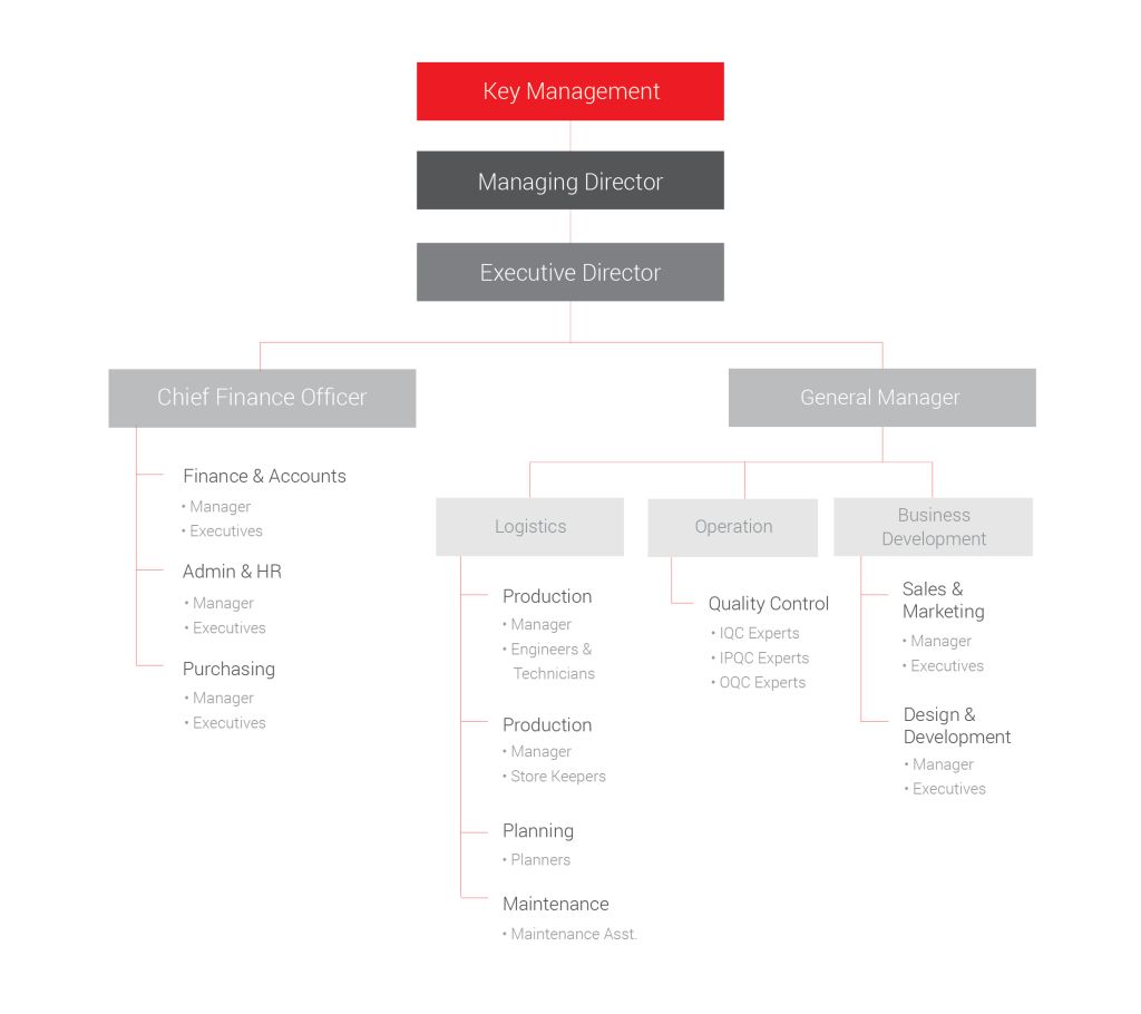 Organizational Chart – TCS Engineering
